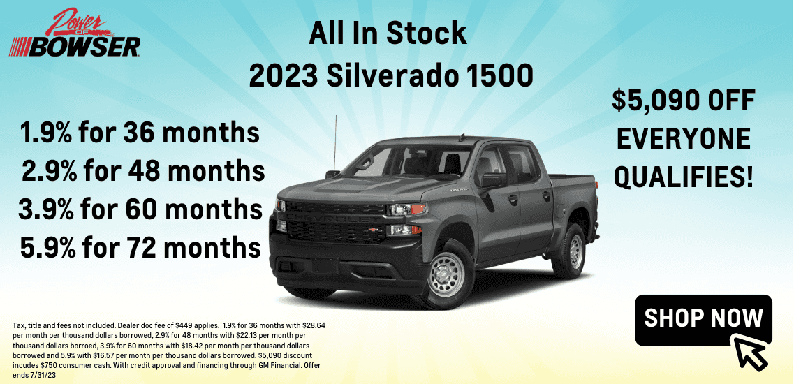 Bowser Chevrolet Inc. | Chevy Dealer Near New Brighton, PA