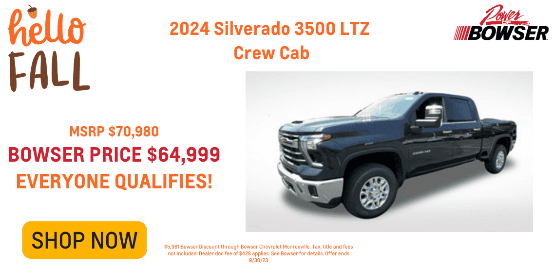 Bowser Chevrolet Of Monroeville | New Chevy Dealer Serving Penn Hills