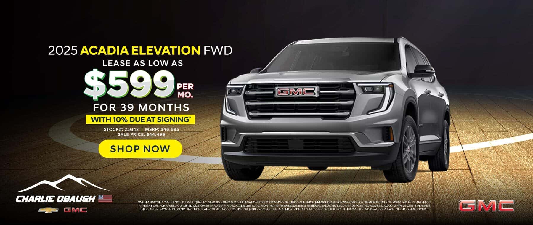 Charlie Obaugh Chevrolet GMC | Chevrolet, GMC Dealer in Staunton, VA