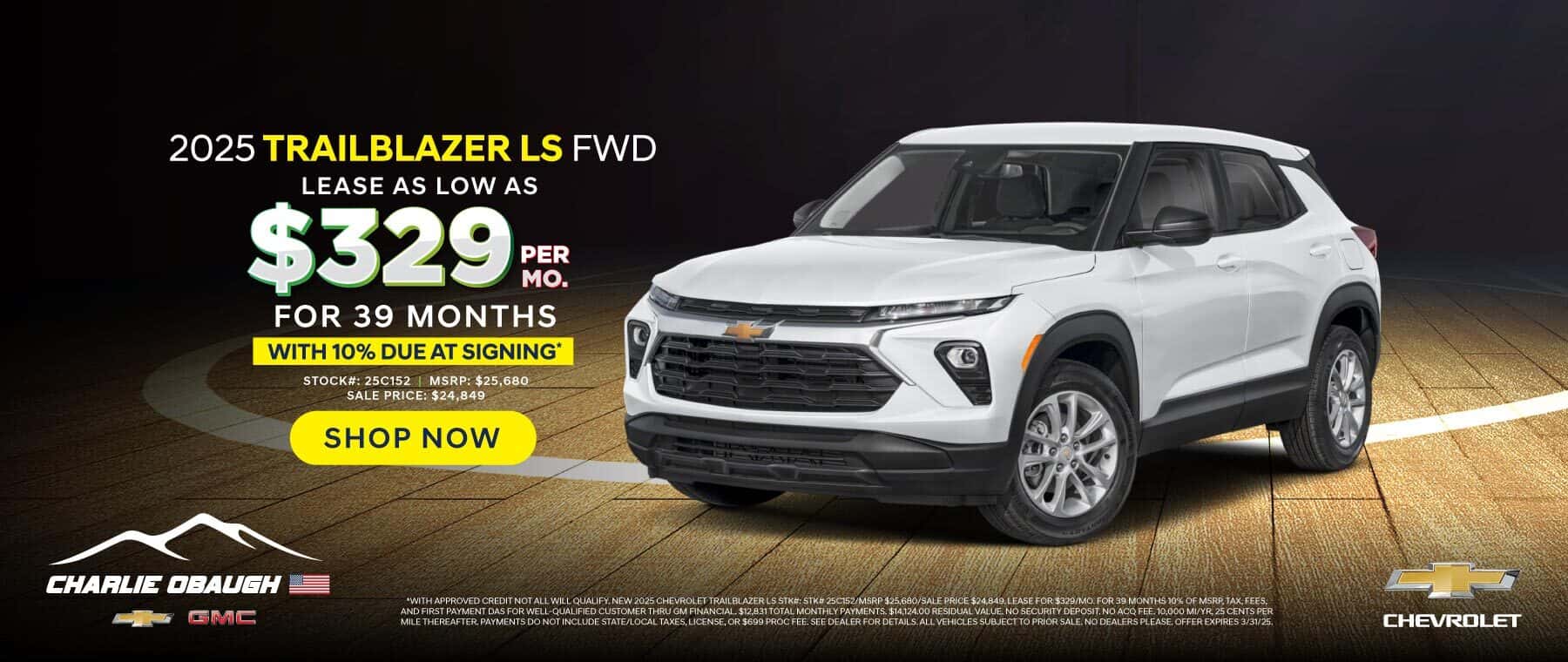 Charlie Obaugh Chevrolet GMC | Chevrolet, GMC Dealer in Staunton, VA