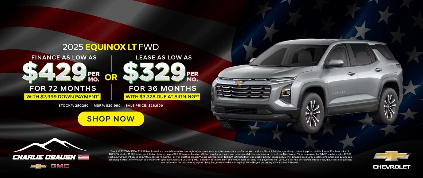 Charlie Obaugh Chevrolet GMC | Chevrolet, GMC Dealer in Staunton, VA