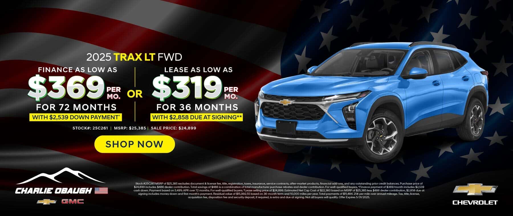 Charlie Obaugh Chevrolet GMC | Chevrolet, GMC Dealer in Staunton, VA