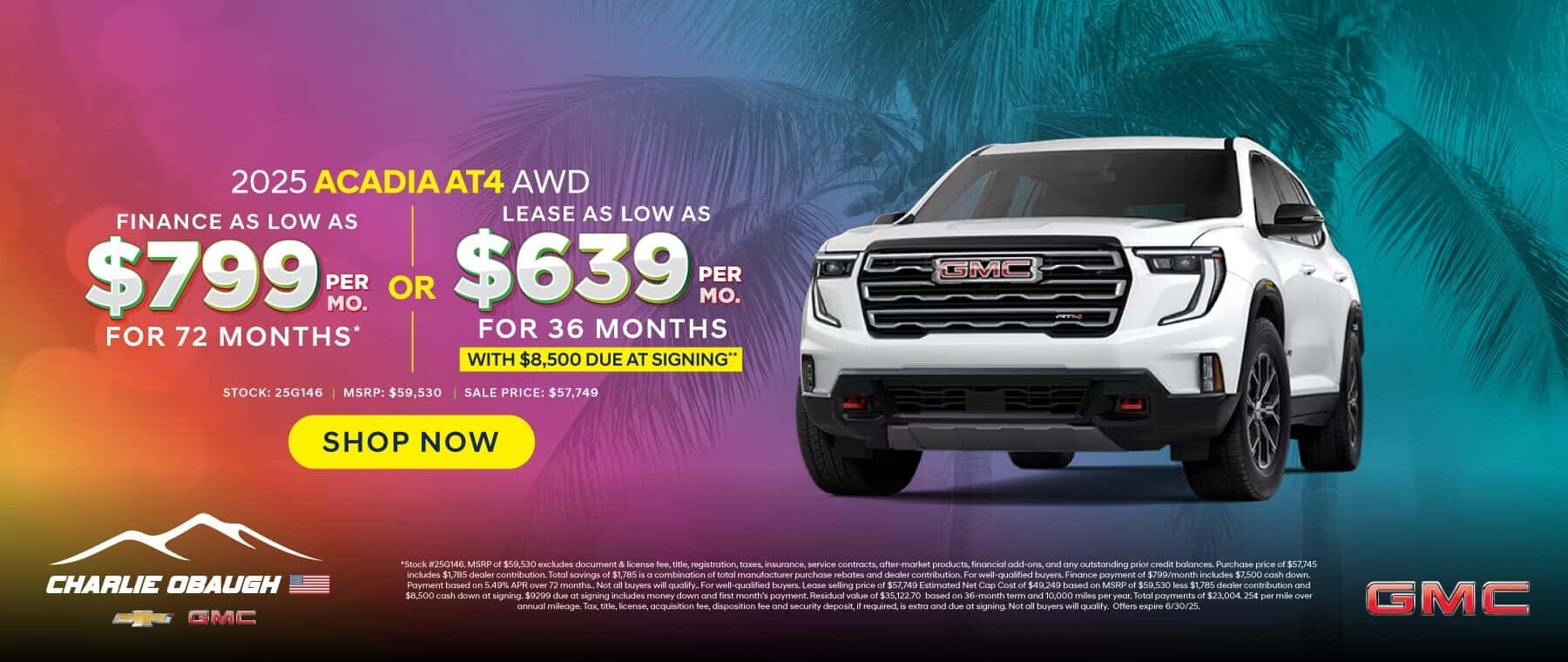 Charlie Obaugh Chevrolet GMC | Chevrolet, GMC Dealer in Staunton, VA