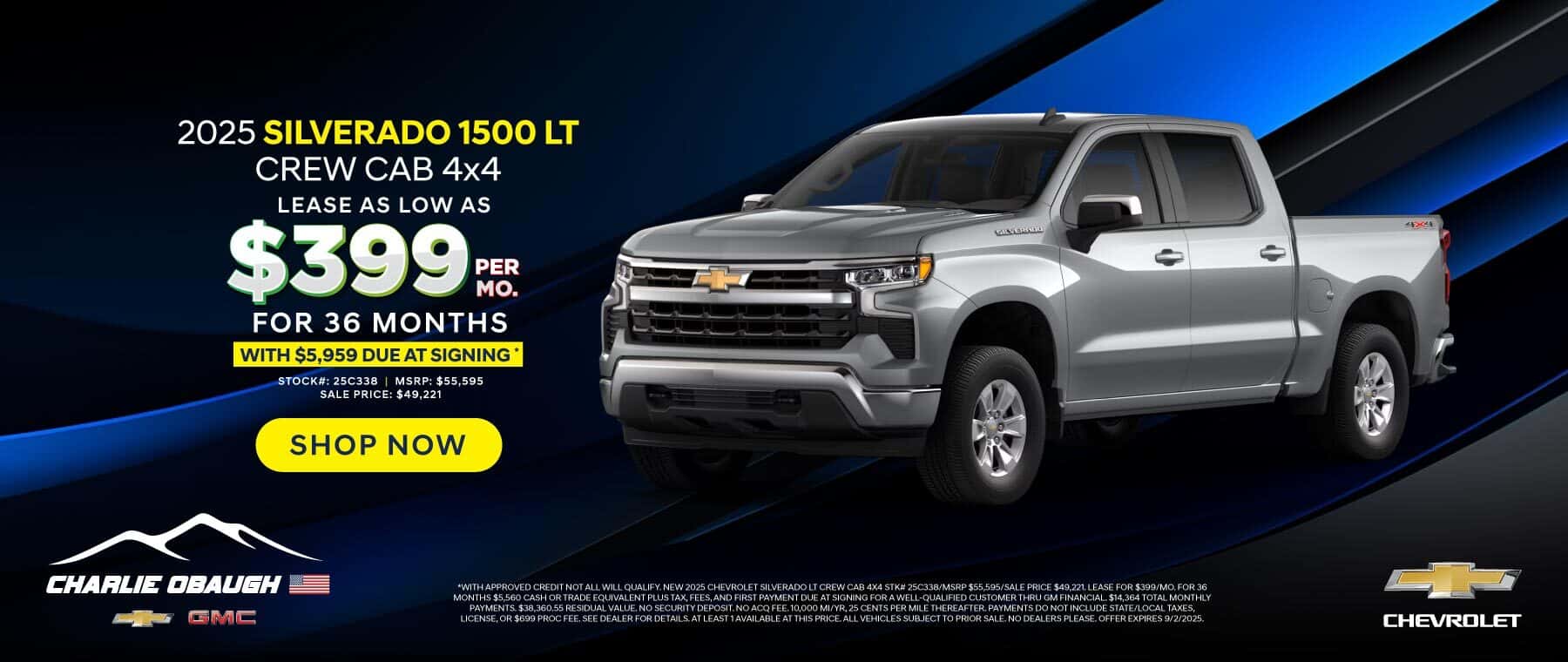 Charlie Obaugh Chevrolet GMC | Chevrolet, GMC Dealer in Staunton, VA