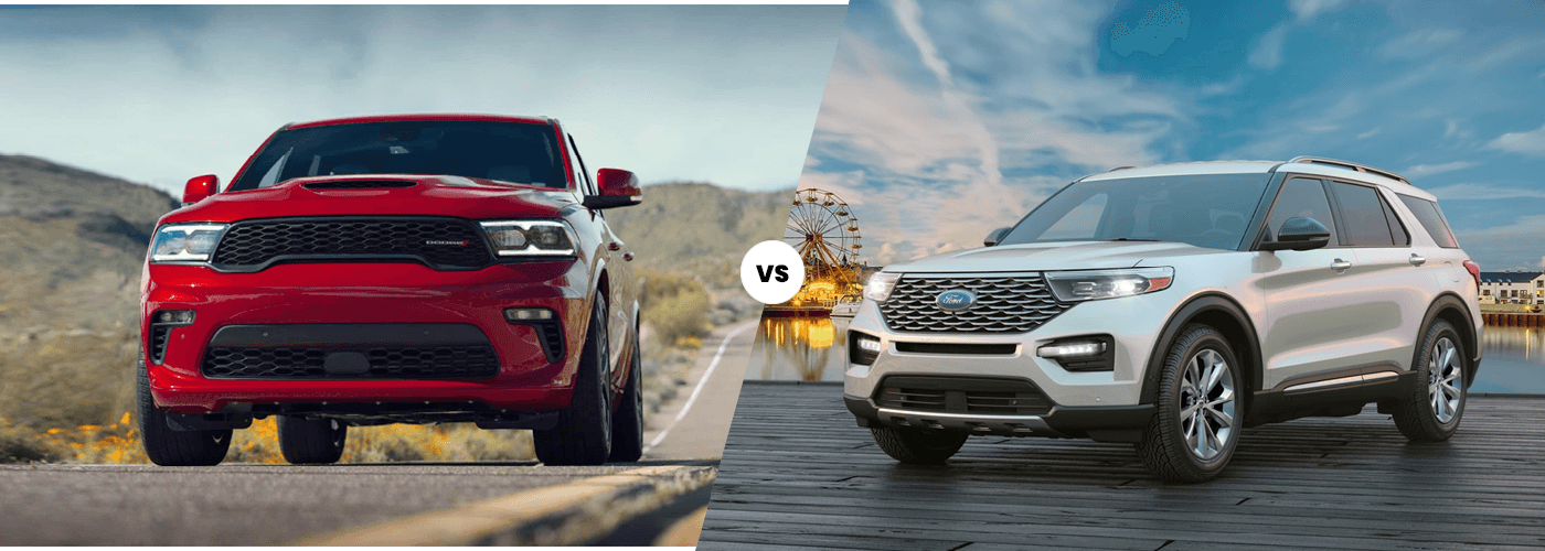 2021 Dodge Durango vs. 2021 Ford Explorer | C. H. Urness Motors Co.