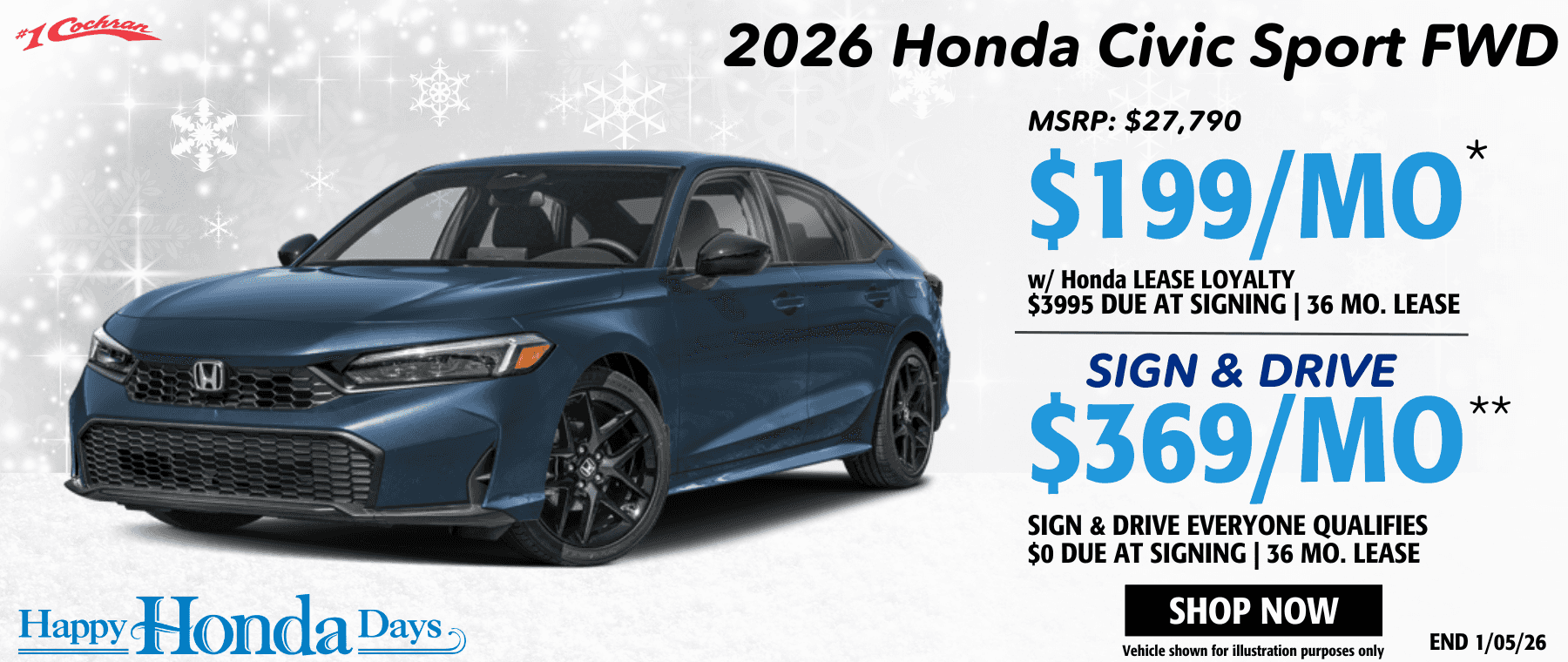 #1 Cochran Honda Boardman | Honda Dealer in Youngstown, OH