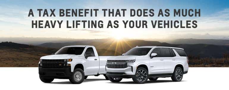 Chevrolet Tax Write-Offs | Executive Chevrolet