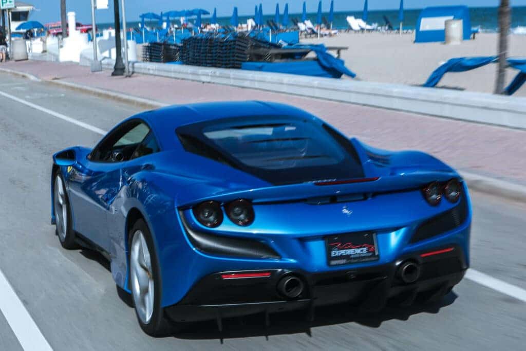 Ferrari F8 Tributo Blu Corsa Gallery | Ferrari of Fort Lauderdale