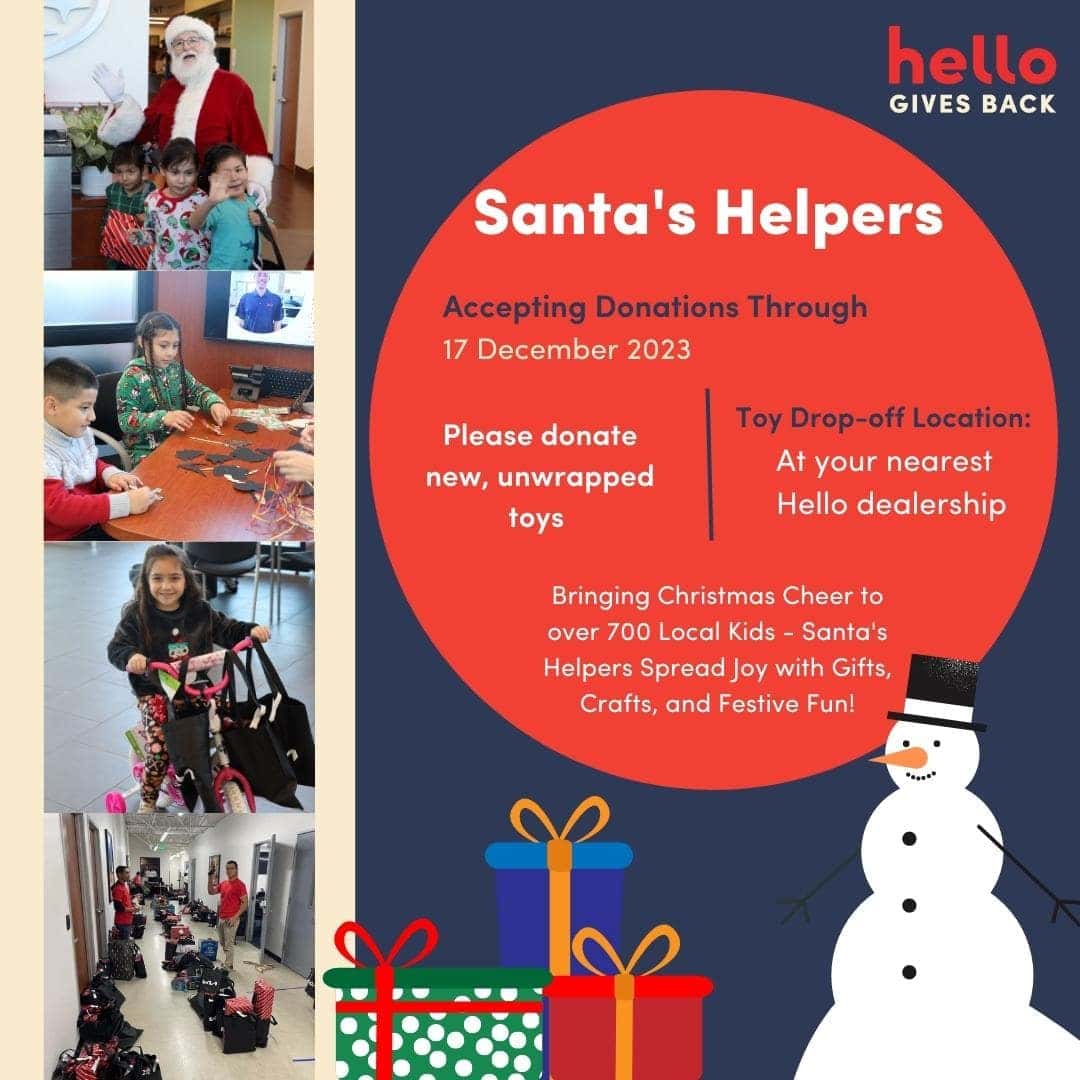 Santa's Helpers Event | Hello Auto Group