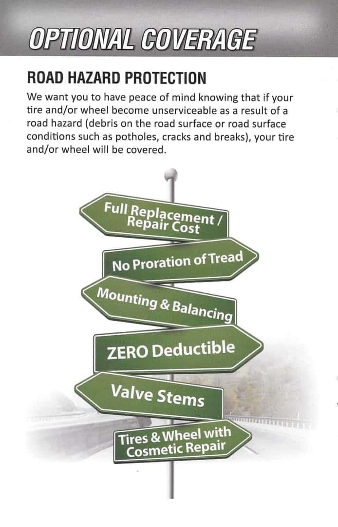 Road Hazard Protection | Impex Auto Sales