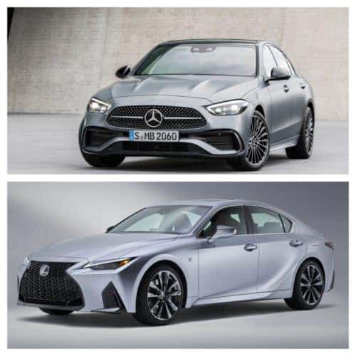 The 2021 Mercedes-Benz C-Class Duels It Out With 2021 Lexus IS ...