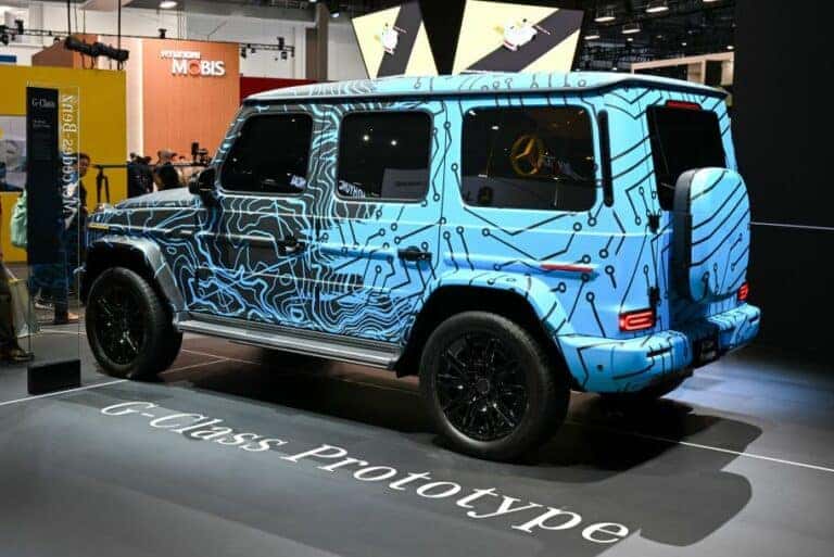 Mercedes-Benz Unveils EQG Prototype At 2024 CES | Mercedes-Benz of ...
