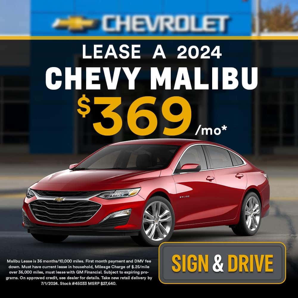 Monthly Specials | Paddock Chevrolet | Kenmore, NY