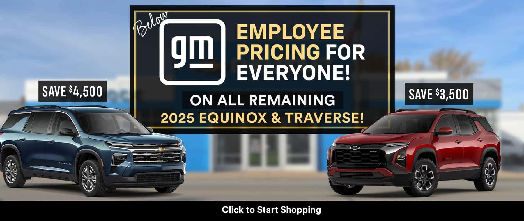 Monthly Specials | Paddock Chevrolet | Kenmore, NY