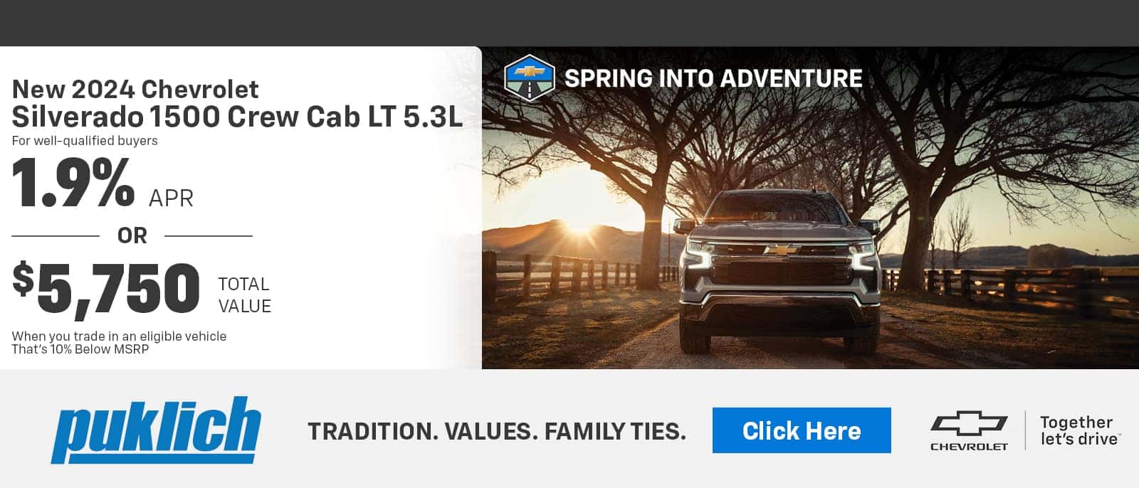 Chevy GMC Dealer near Fargo | Puklich Valley City, ND