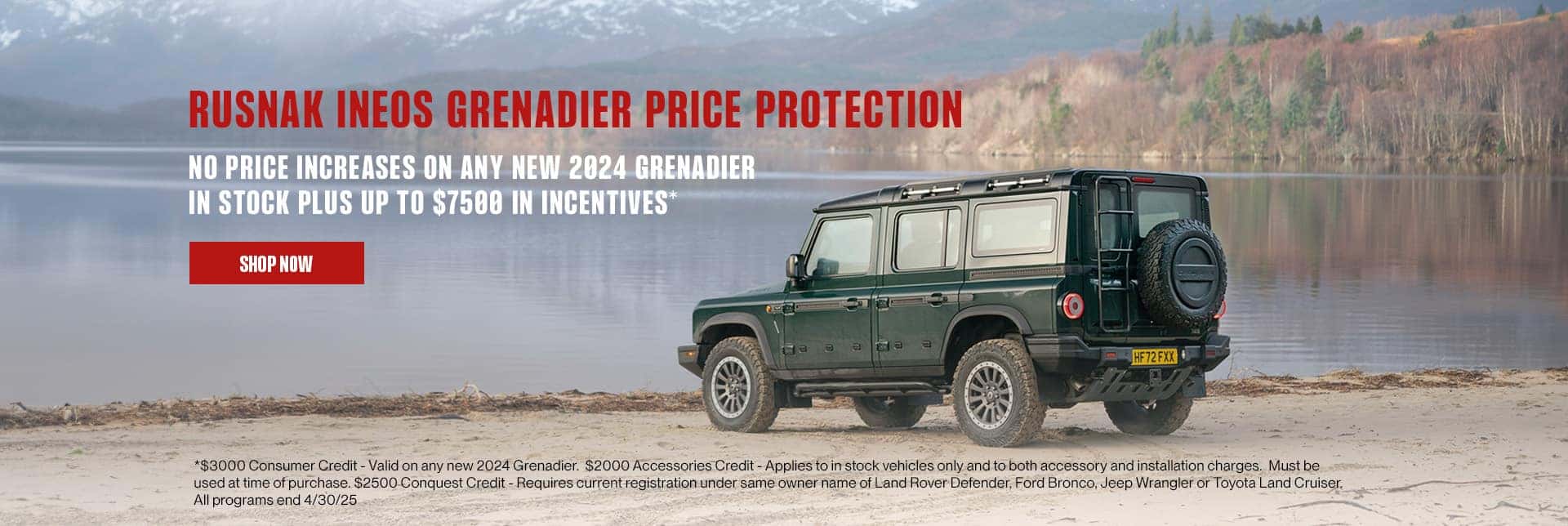 Los Angeles INEOS Grenadier Dealer | Rusnak INEOS Grenadier