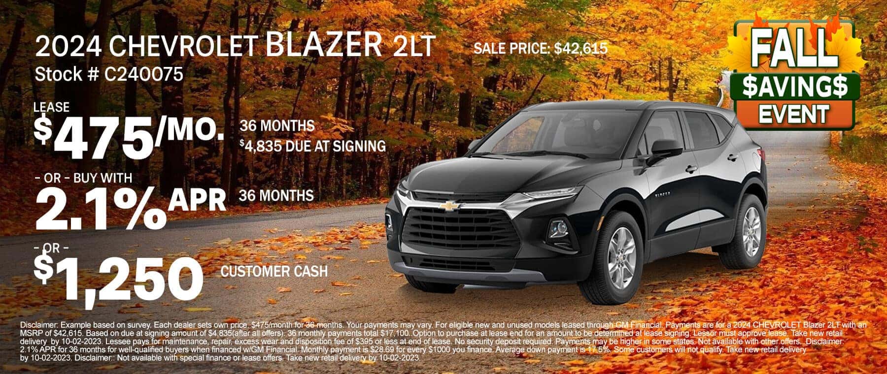 New Chevy Lease & Financing Specials | Zeigler Chevrolet