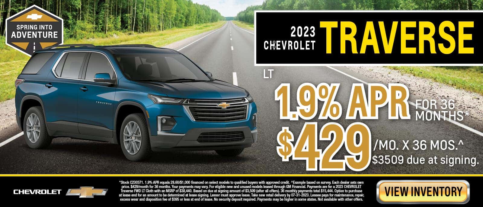 New Chevy Lease & Financing Specials | Zeigler Chevrolet